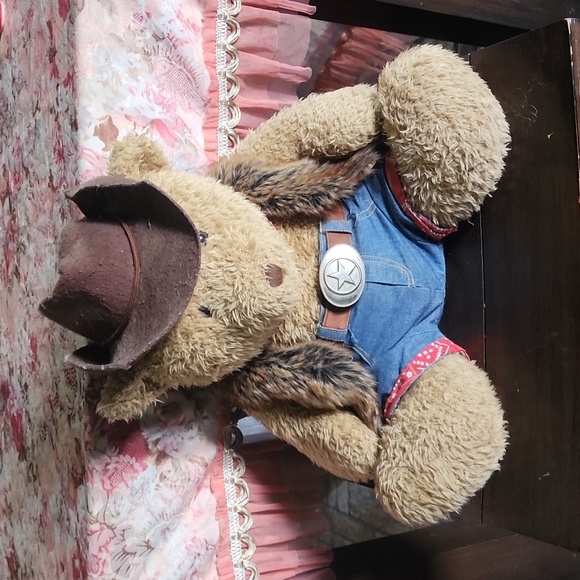 Toys | Vintage Cowboy Teddy Bear | Poshmark
